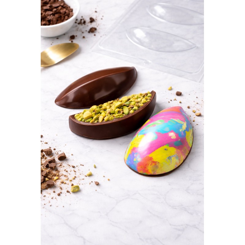 H14G - P. Choc Huevo en Gajos 14 cm